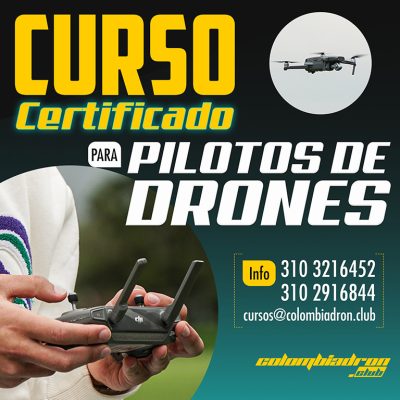 Curso para Pilotos de Drones en Colombia -Aprende con CDC